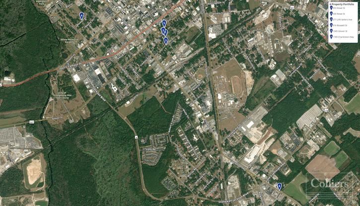 Portfolio of 6 Properties in the City of Orangeburg, SC - Orangeburg ...