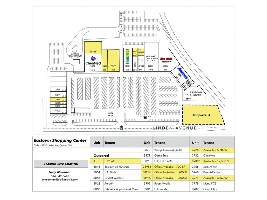 Eastown Shopping Center Outparcel - 3830 Linden avenue | Vacantland Space